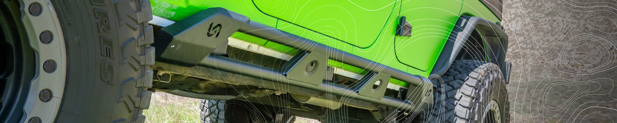 Jeep Rock Sliders and Steps