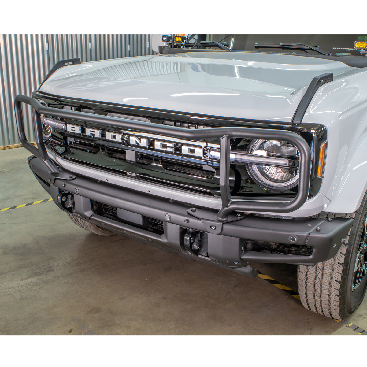 2021+ Ford Bronco OEM Modular Bumper Grill Guard | Turn Offroad