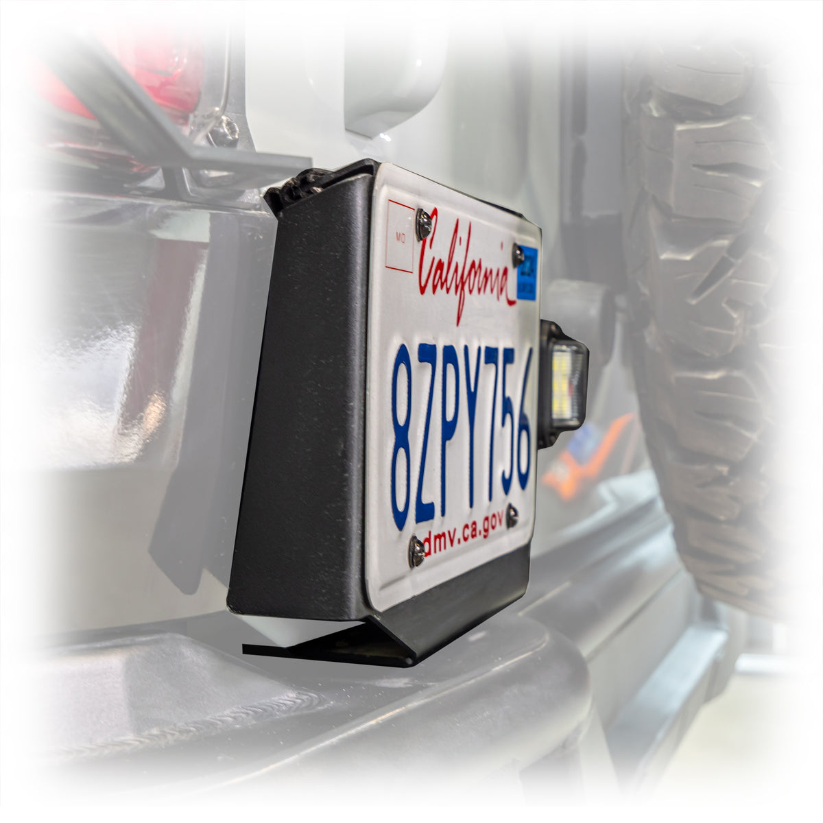 2021+ Ford Bronco License Plate Relocation Bracket | Turn Offroad