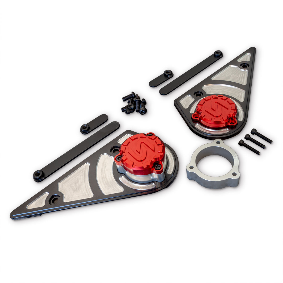 2021+ Ford Bronco Billet Lower Control Arm Mount Covers - Pair | Turn ...